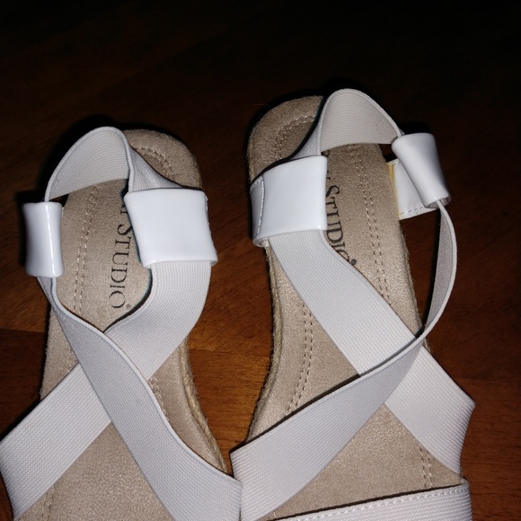Bay Studio | Shoes | New In Box White Shoes | Poshmark